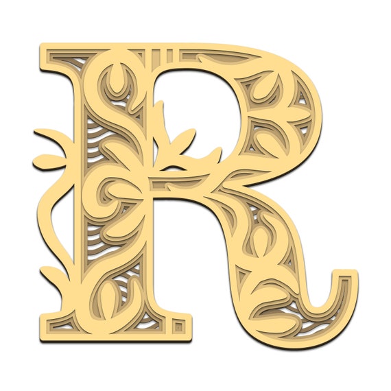 Letter R Design 3d