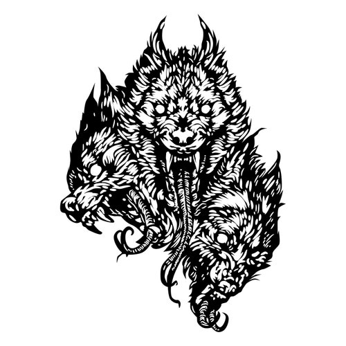 Cerberus SVG / Cerberus DXF / Cerberus PNG - Etsy Australia