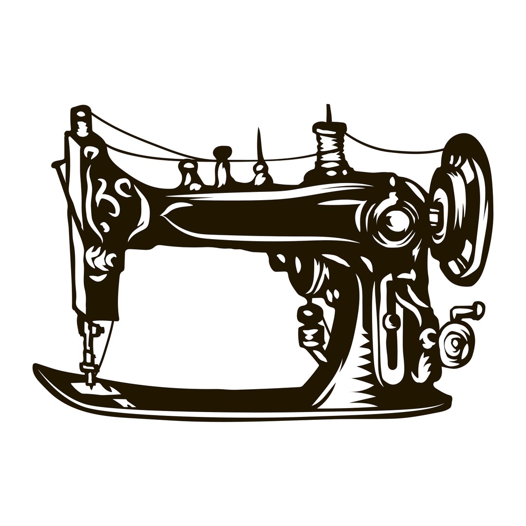 Sewing Machine SVG, Digital file Sewing Machine for printing on T ...