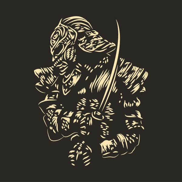 Samurai Dxf - Etsy