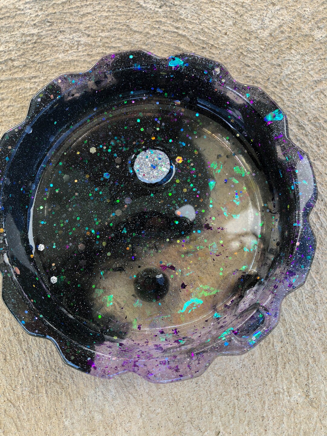 Yin Yang Resin Tray - Etsy