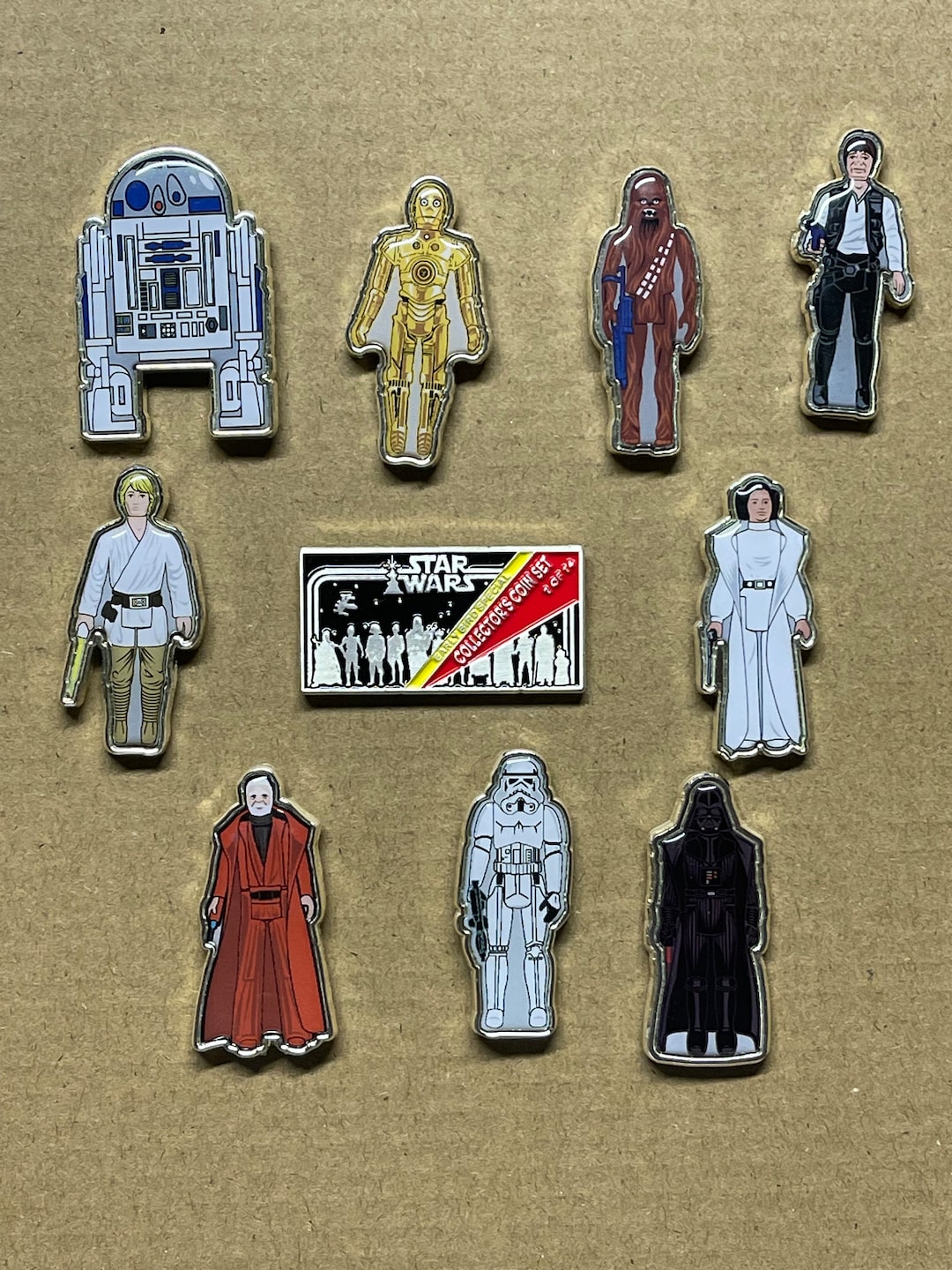 Star Wars Vintage Figure Pins - Etsy