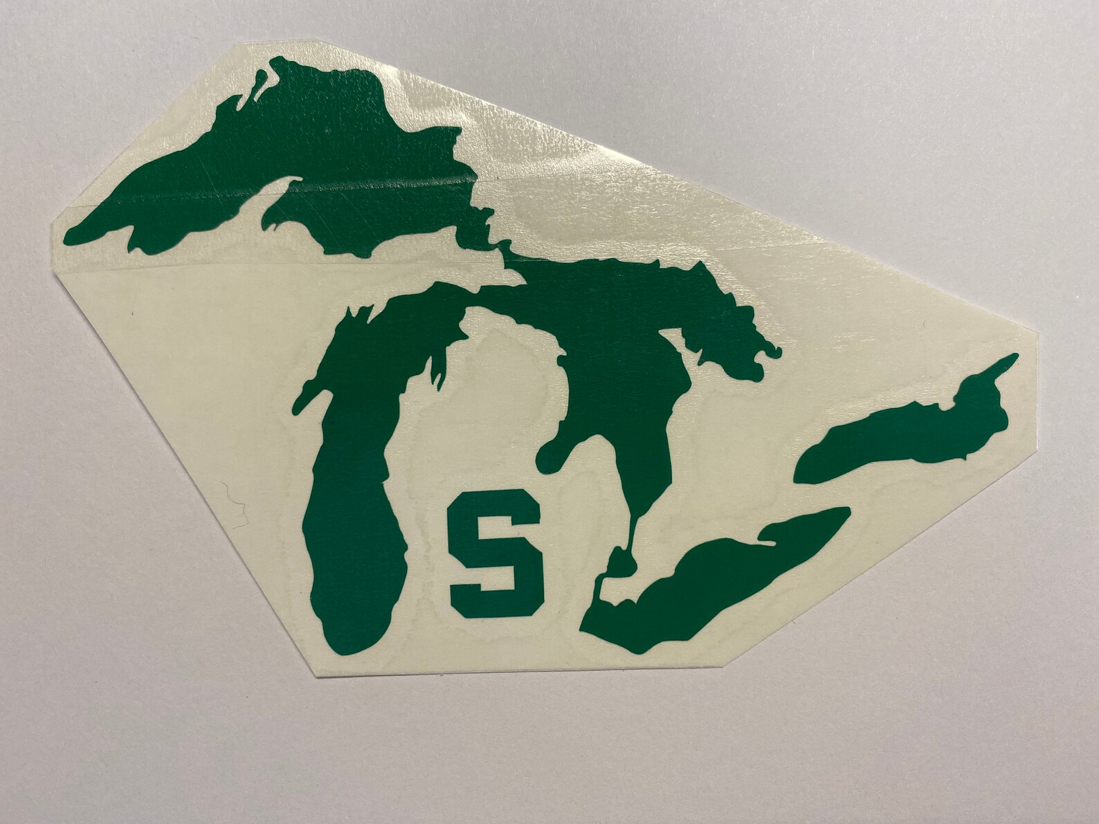 Michigan State University Decal Car Decal Great Lakes MSU - Etsy
