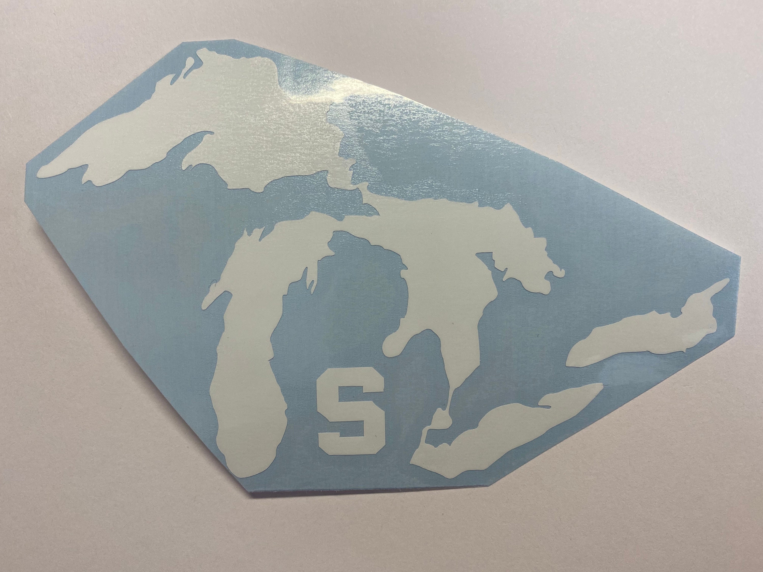 Michigan State University Decal Car Decal Great Lakes MSU - Etsy