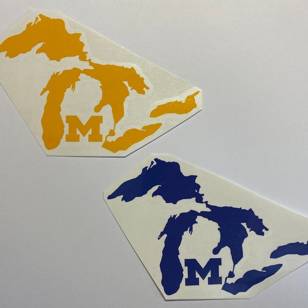 Michigan Car Decal - Etsy