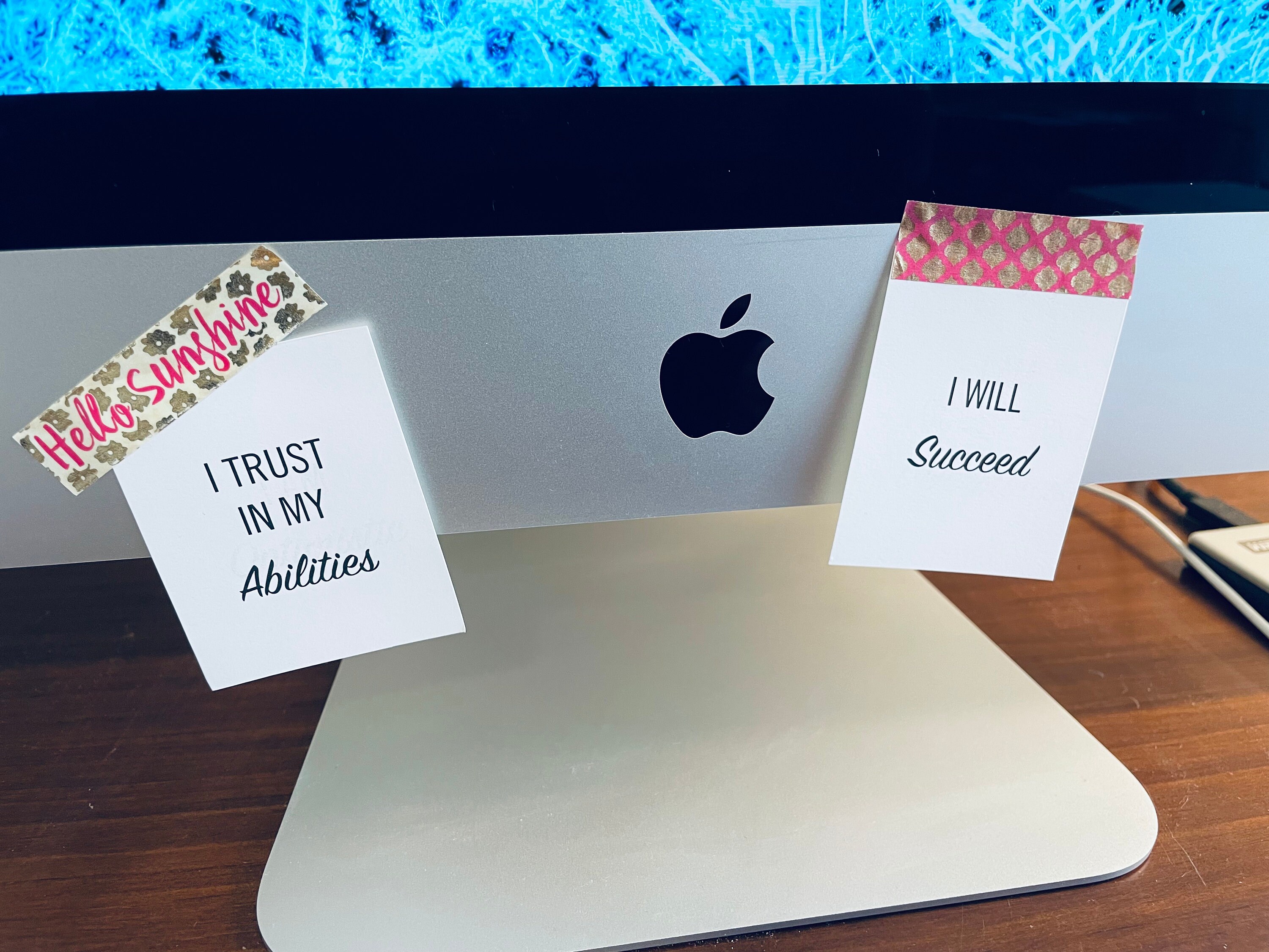 PRINTABLE Set of 30 Positive Affirmation Cards - Black & White Version ...