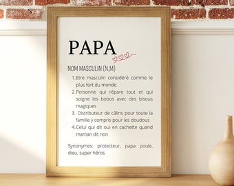 Affiche Définition tata Poster idéale pour offrir en cadeau | Etsy France