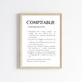 Affiche définition comptable - Affiche minimaliste pour comptable ...