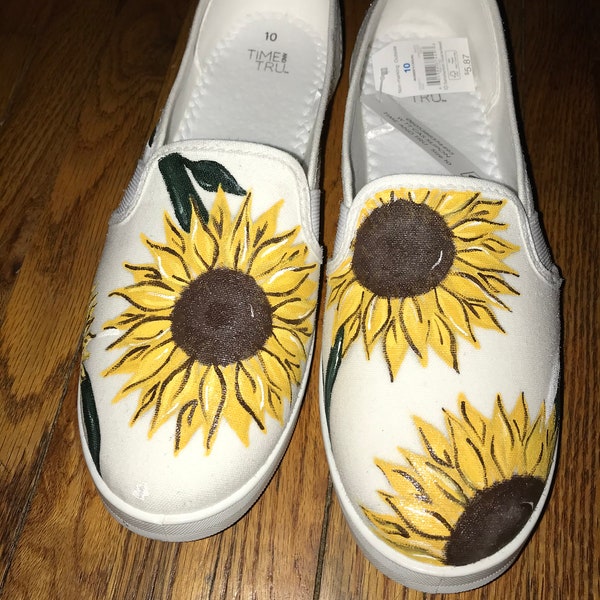 Hand Painted Shoes - Etsy