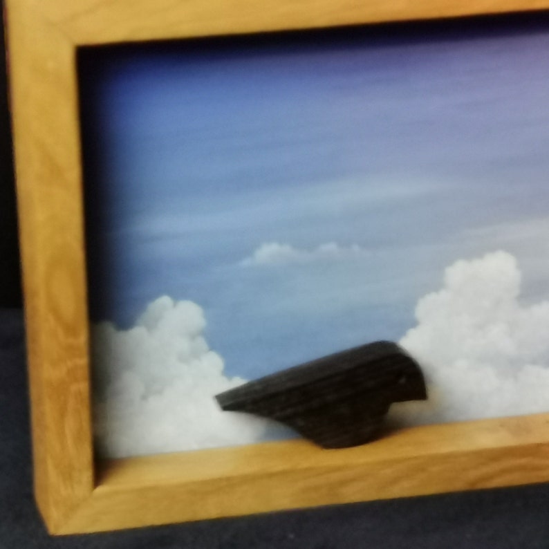 IVAN HICKS ORIGINAL Bird in Clouds - Etsy