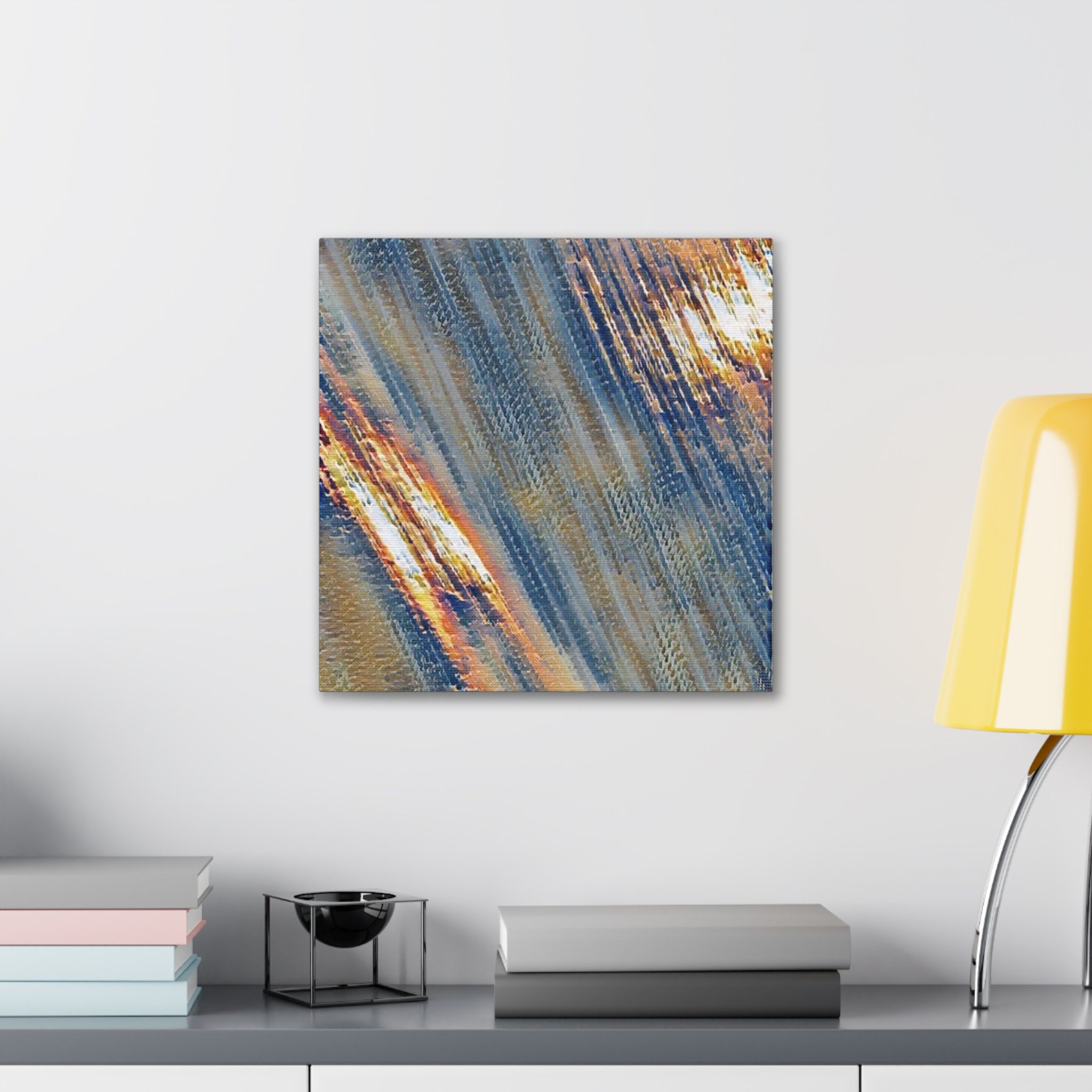 Abstract Art Canvas Painting for Office Decorai Artperfect - Etsy