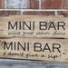 Mini Bar Box - Etsy