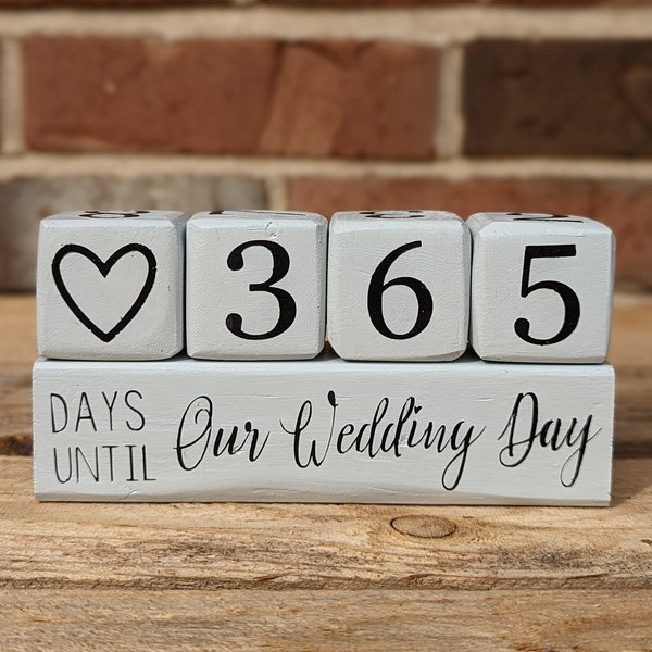 Shop Wedding Countdown - Etsy