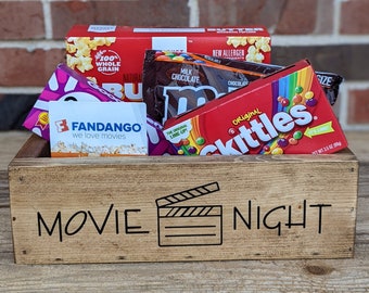 Movie Night Gift Box - Etsy