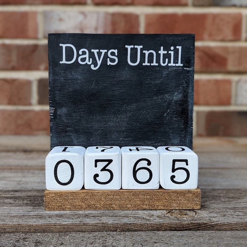 Chalkboard Calendar - Etsy