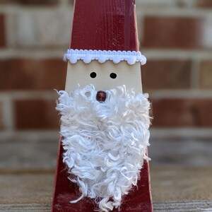 Santa Block - Etsy