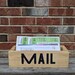 Mail or Bill Box - Etsy