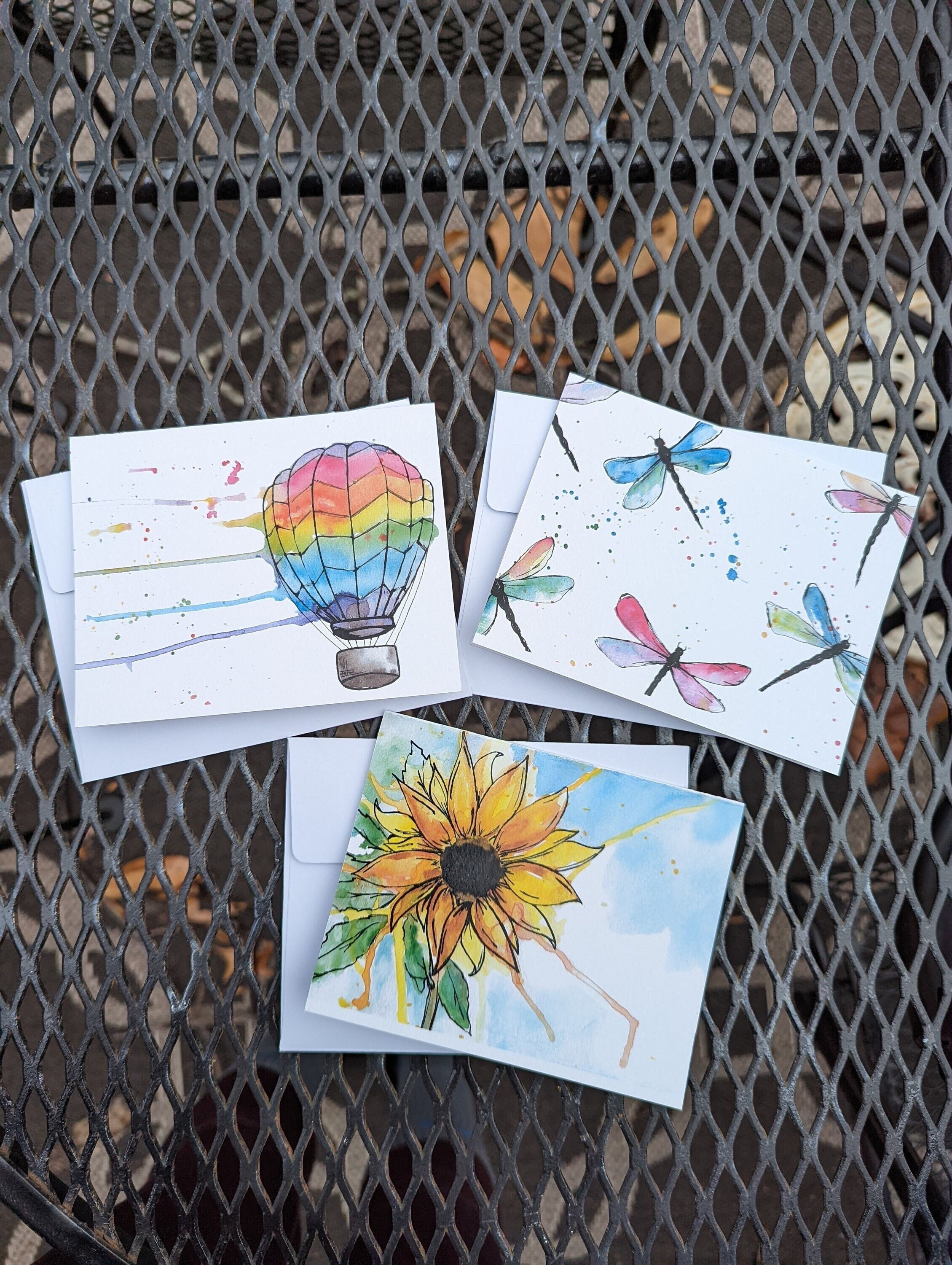 Paper & Party Supplies Blank Cards Outdoor Card Set Variety 3 Pack Card ...