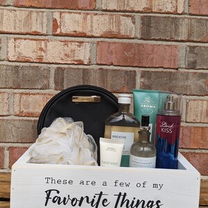 These Are A Few of My Favorite Things Box - Etsy