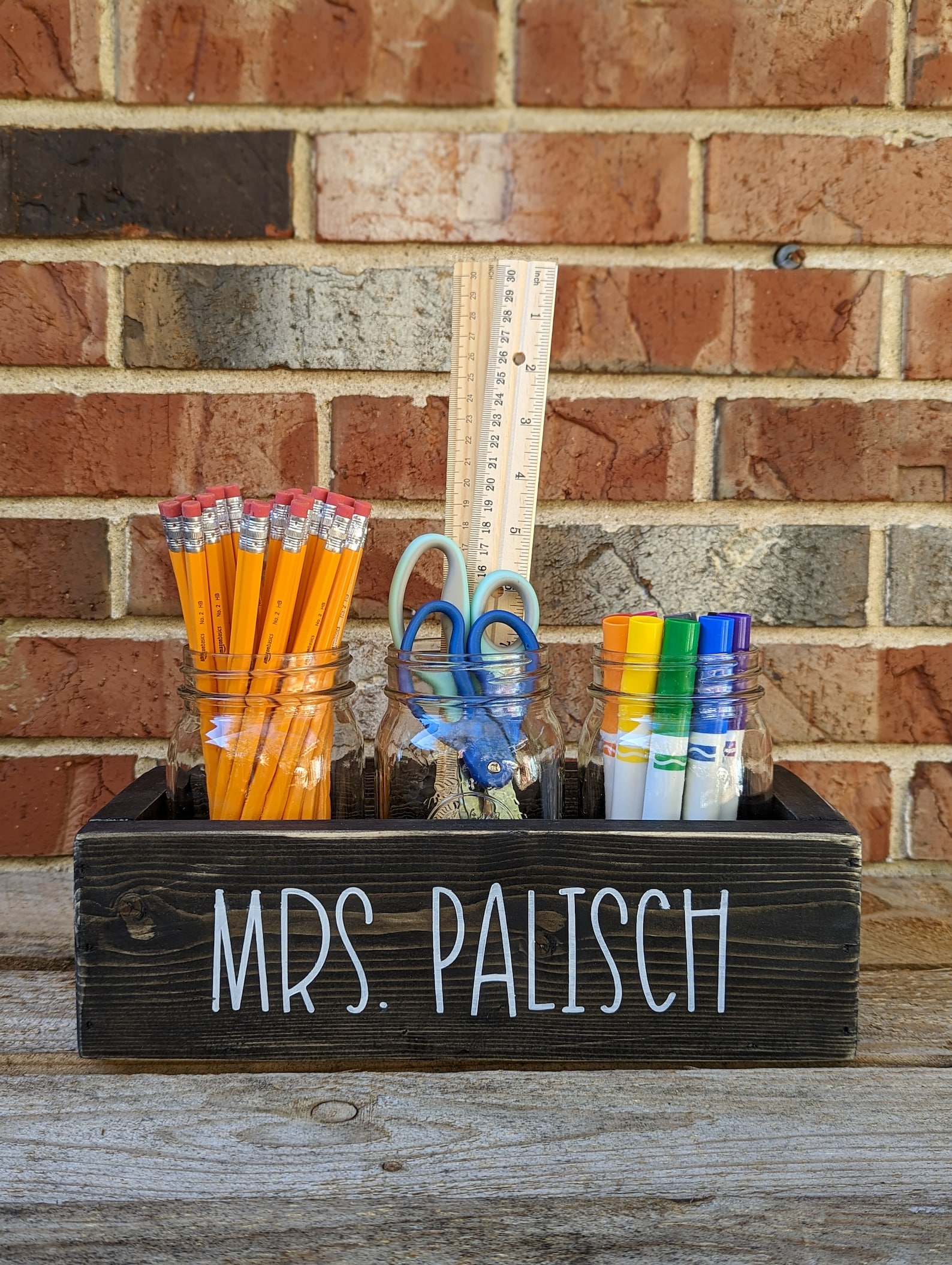 Personalized Teacher Box / Personalized Wooden Desktop Box - Etsy