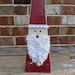 Santa Block - Etsy