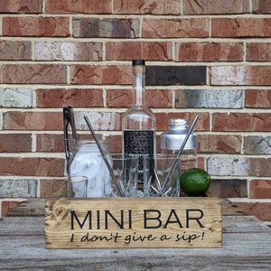 Mini Bar Box - Etsy