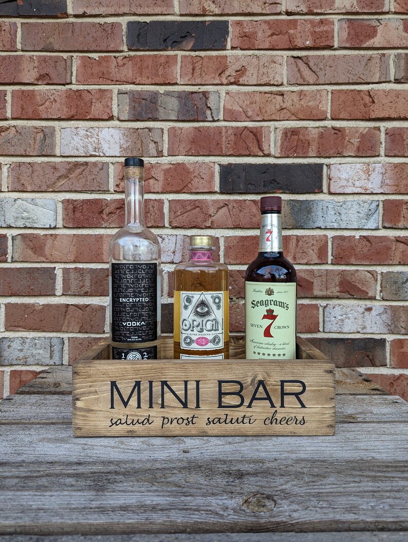 Mini Bar Box - Etsy