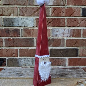 Santa Block - Etsy
