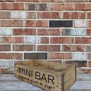 Mini Bar Box - Etsy