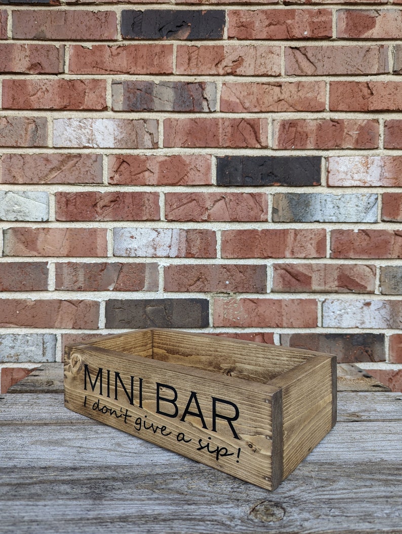 Mini Bar Box - Etsy