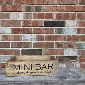 Mini Bar Box - Etsy