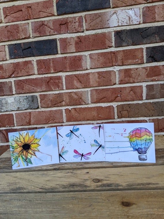 Paper & Party Supplies Blank Cards Outdoor Card Set Variety 3 Pack Card ...