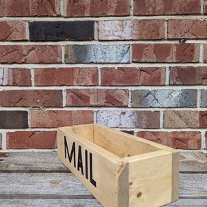 Mail or Bill Box - Etsy