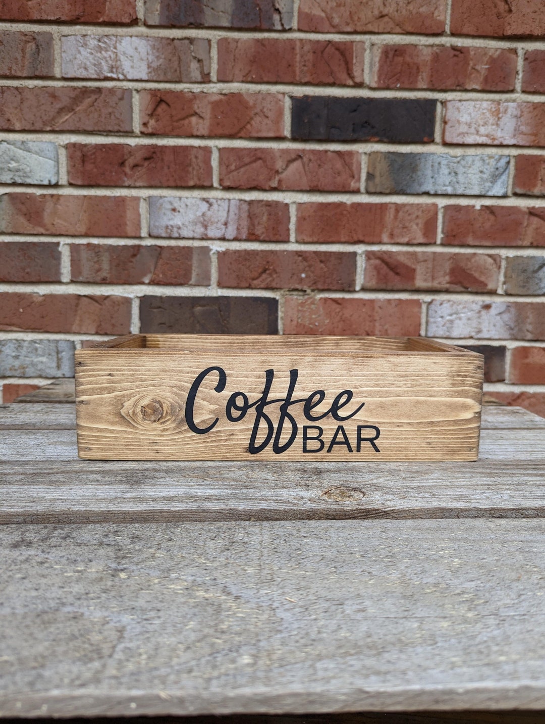 Coffee Bar Box - Etsy