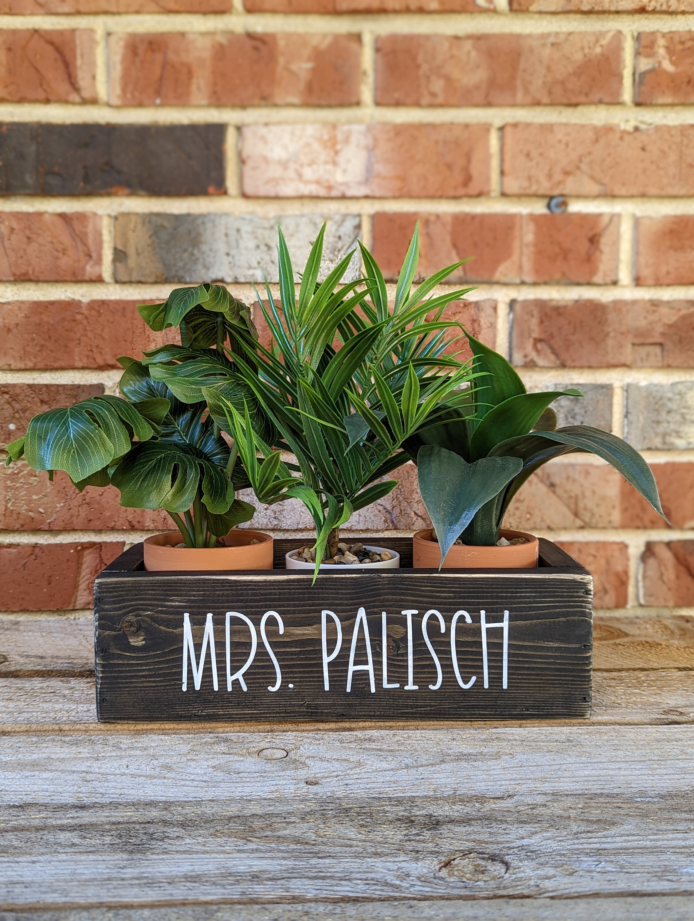 Personalized Teacher Box / Personalized Wooden Desktop Box - Etsy