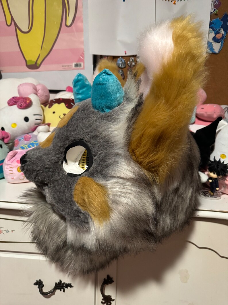 Need Gone Kitsune Kemono Fursuit Premade MQ - Etsy