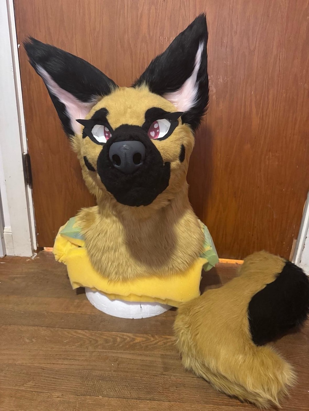 G-shep Fursuit Head and Tail - Etsy