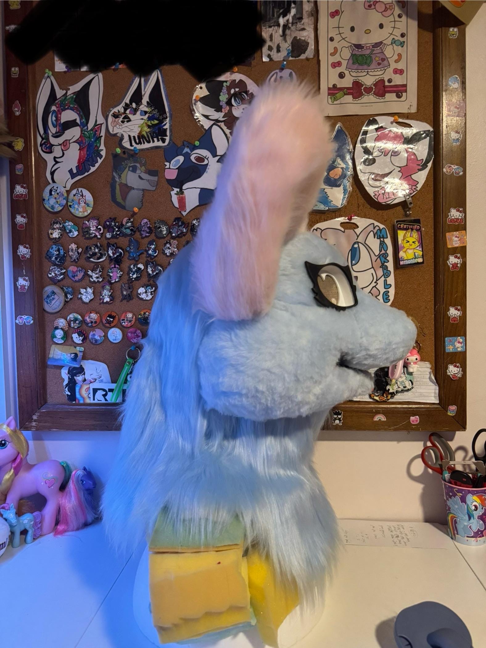 Need Gone Pastel Fursuit Head Premade - Etsy