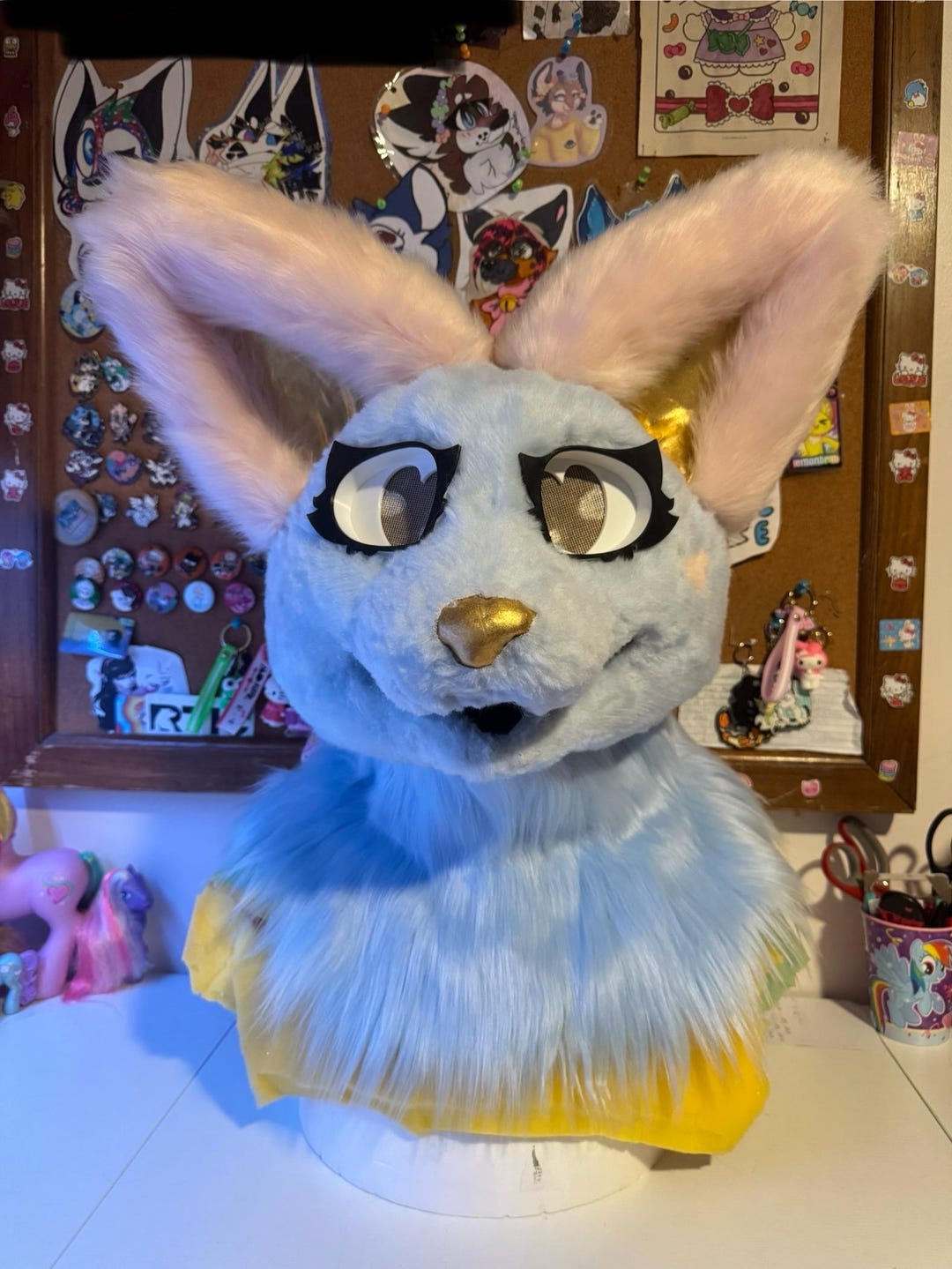 Need Gone! Pastel Fursuit Head Premade - Etsy