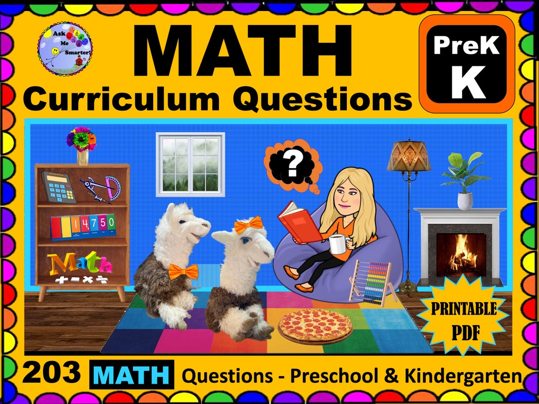 Preschool/kindergarten Homeschool Curriculum Questions-math-what Your ...