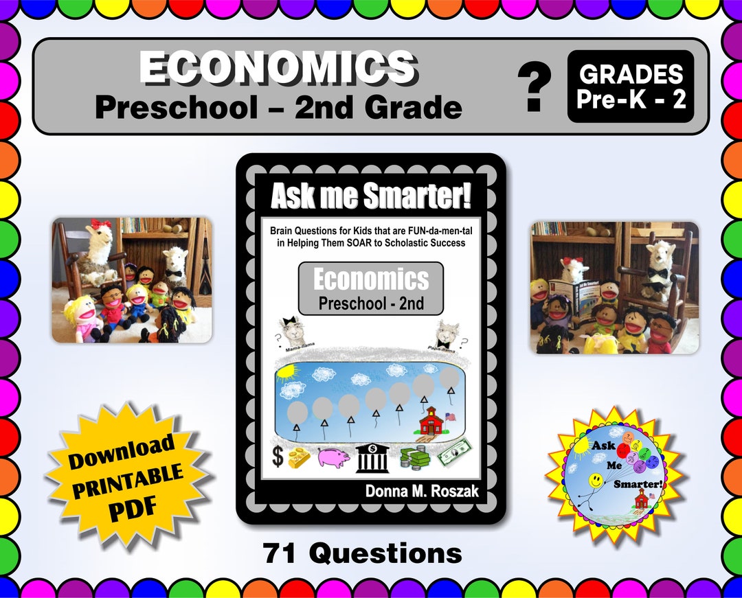 ECONOMICS Preschool - 2nd Grade Curriculum-aligned Questions ...