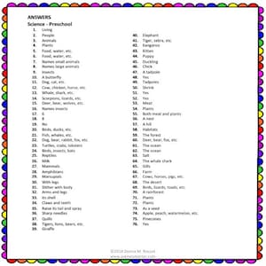 Preschool/kindergarten Homeschool Curriculum Questions-science-what ...
