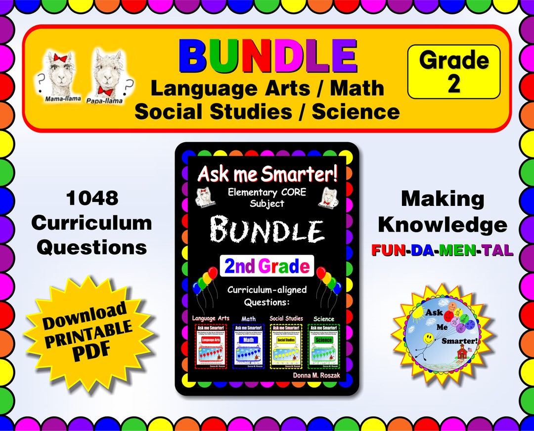 HOMESCHOOL CURRICULUM BUNDLE! - Grade 2 - Language Arts, Social Studies ...