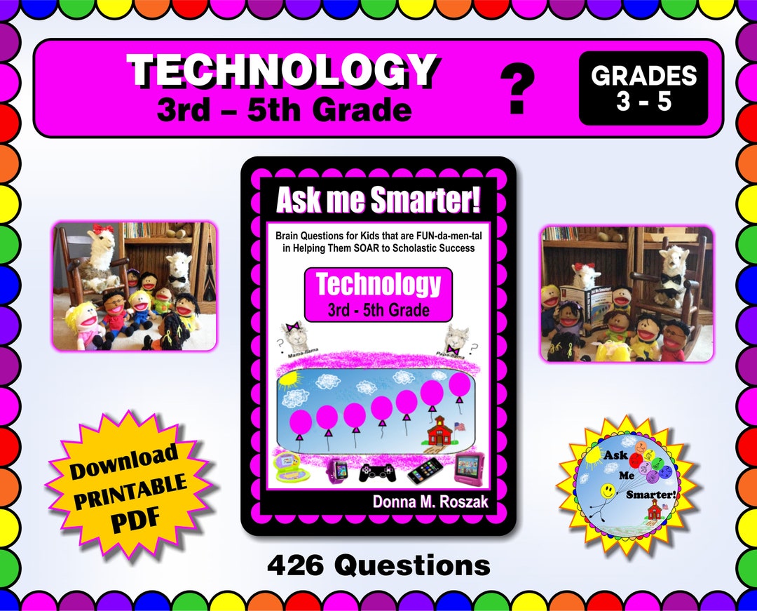 TECHNOLOGY & INFORMATION Skills - 3rd - 5th Grade Curriculum-aligned ...