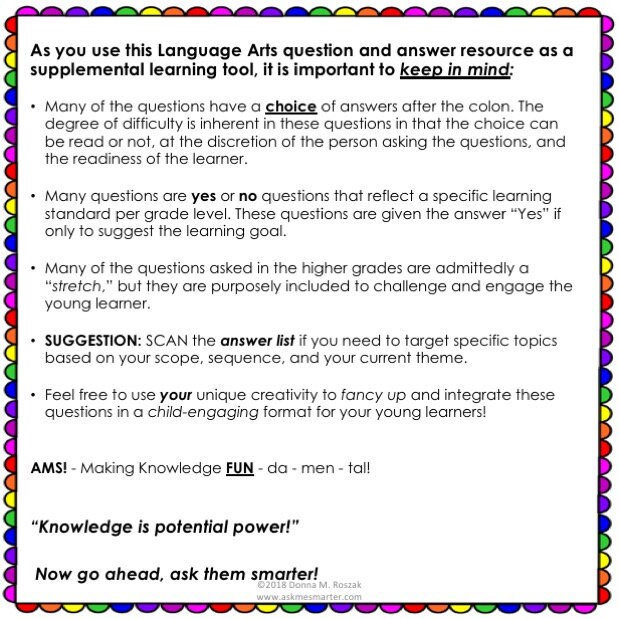 4th Grade Homeschool Curriculum Questions-language Arts-what Your 4th ...