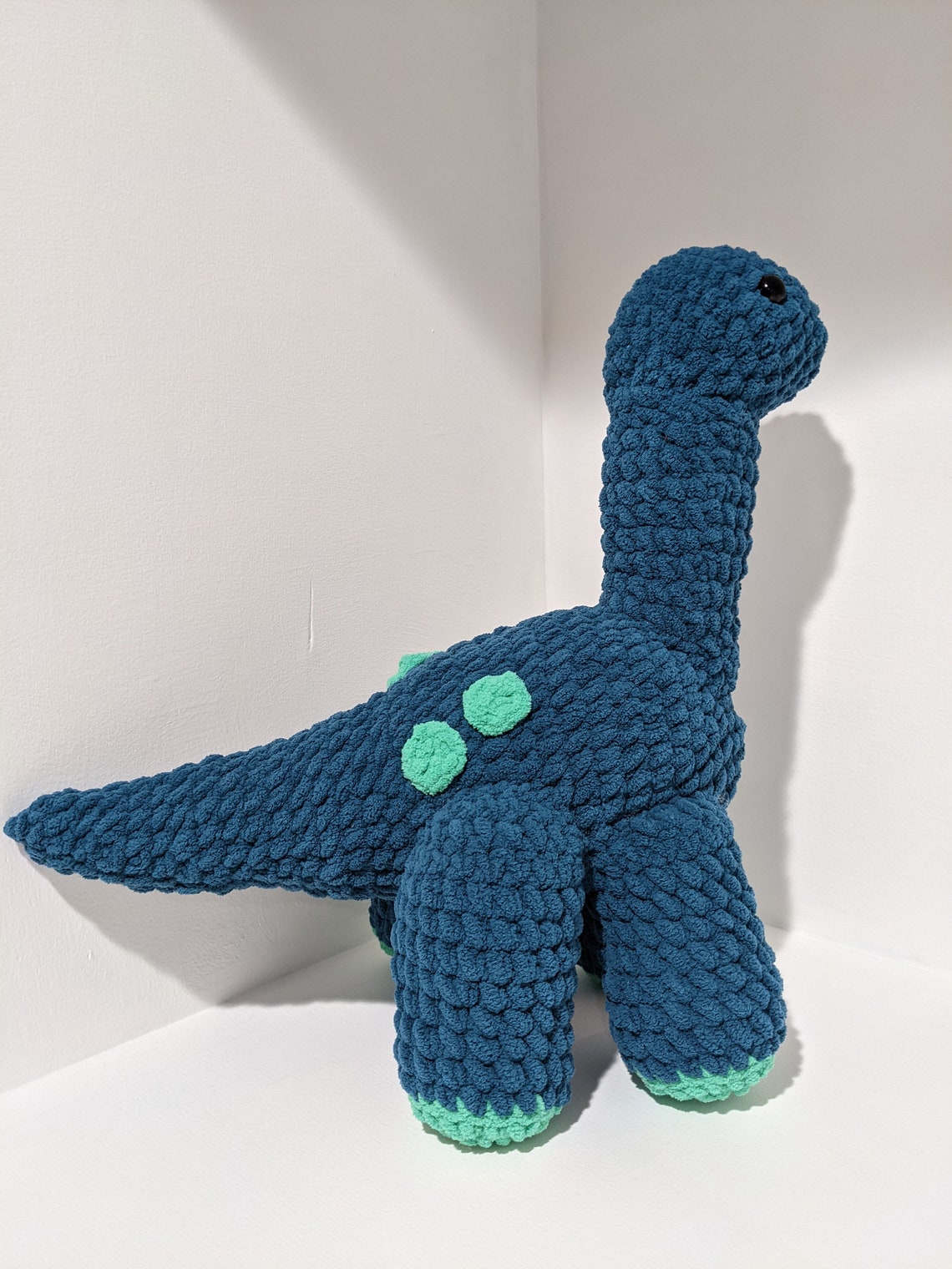 Brontosaurus Crochet Pattern - Etsy