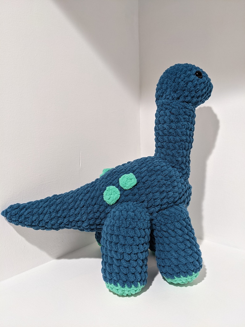 Brontosaurus Crochet Pattern - Etsy