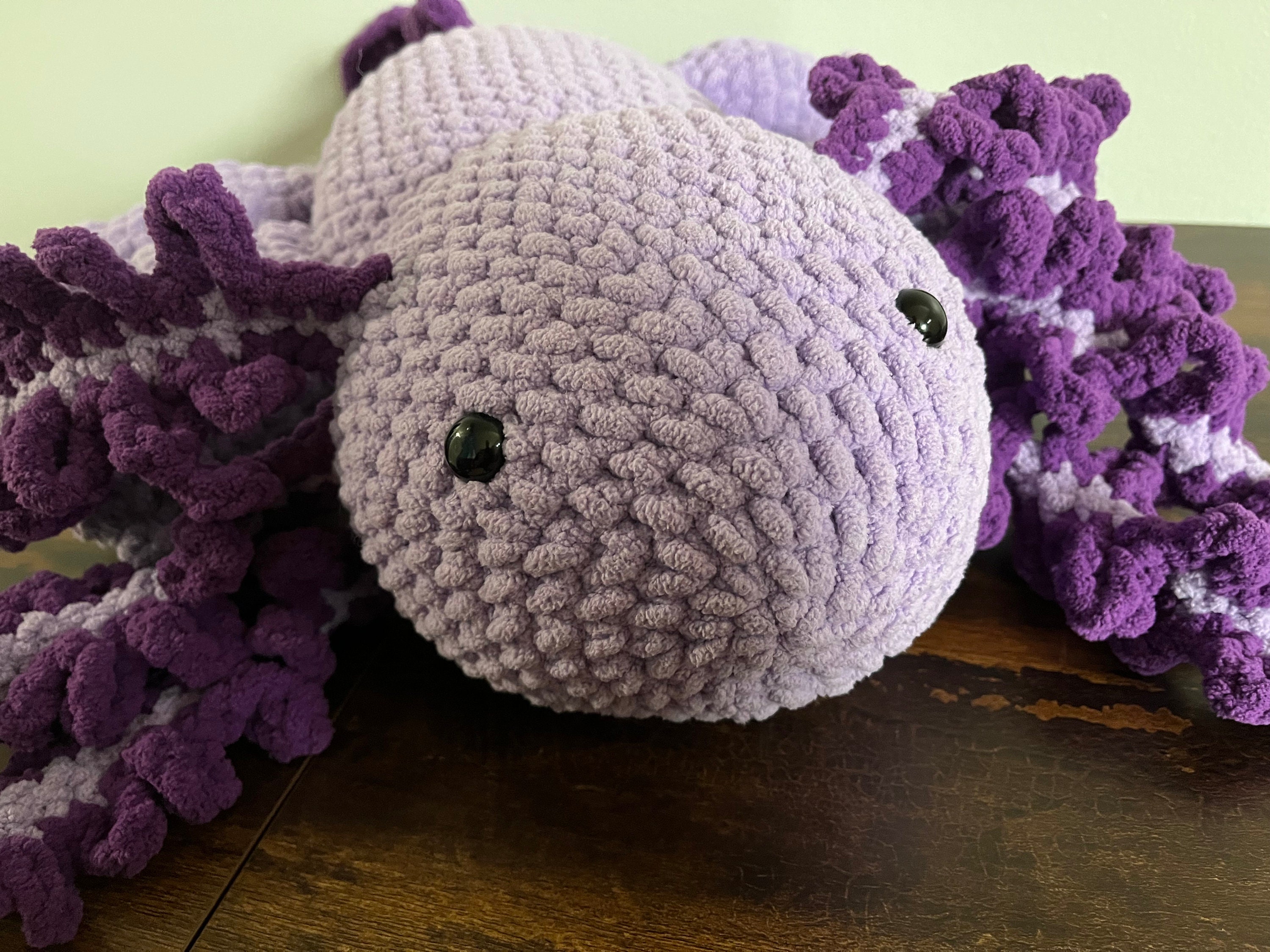 Axolotl ~ Crochet Pattern (jumbo) - Etsy