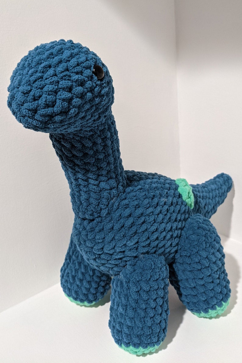 Brontosaurus Crochet Pattern - Etsy