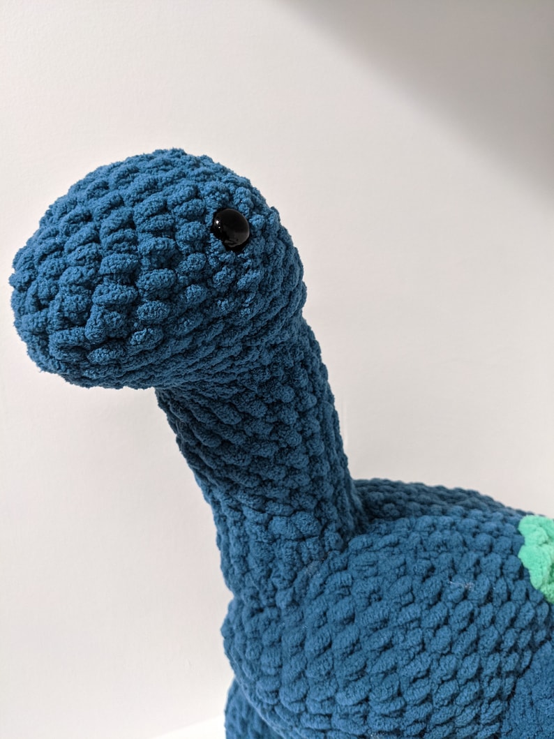Brontosaurus Crochet Pattern - Etsy
